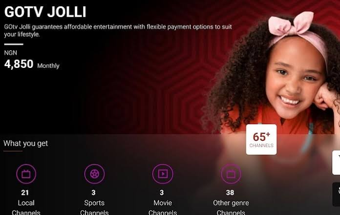 GOtv Jolli Channels List, Subscription Price (2025 Update)